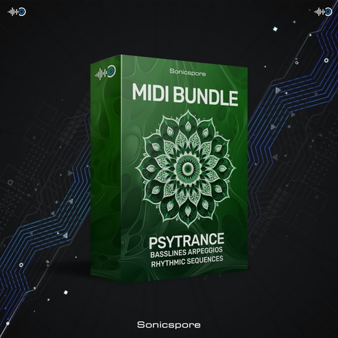 PSYTRANCE MIDI BUNDLE (2023) – Sonicspore Sounds